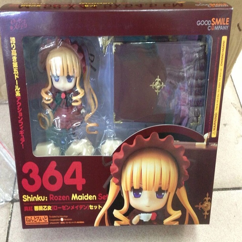 ฟิกเกอร์การ์ตูน Rozen Maiden Nendoroid 364 Shinku ของเล่นสําหรับเด็ก ...