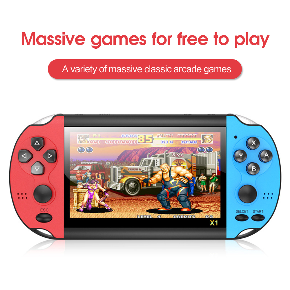 เครื่องเล่นเกม Nintendo：【Ready Stock】 X1 4.3inch Game Console Nostalgic ...