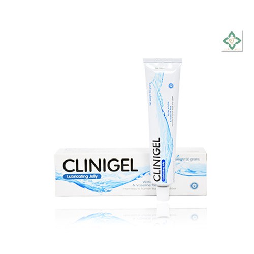 CLINIGEL 50g เจลใส ล้างน้ำออกง่าย ไม่มีส่วนผสมของวาสลีน ใช้เป็นสารหล่อ ...