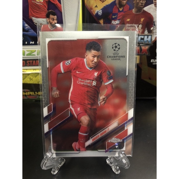 2020-21 Topps Chrome UEFA Champions League Soccer Cards Liverpool ...