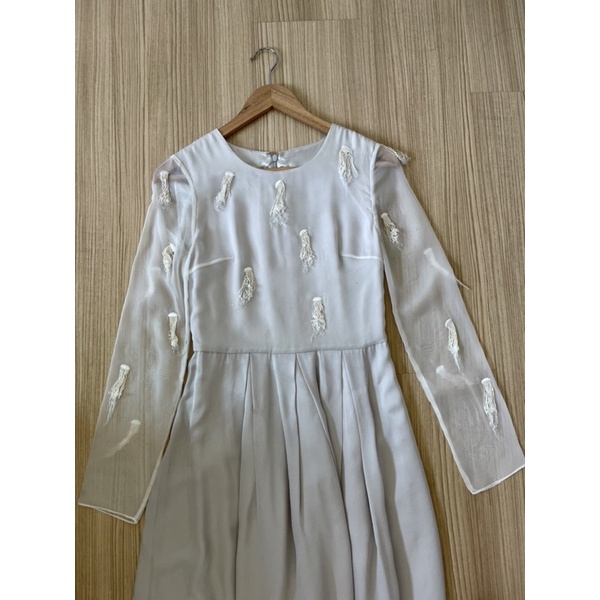 NEW SHAKA LONDON แท้ เดรสยาว สีเทา size xs - piyakal - ThaiPick