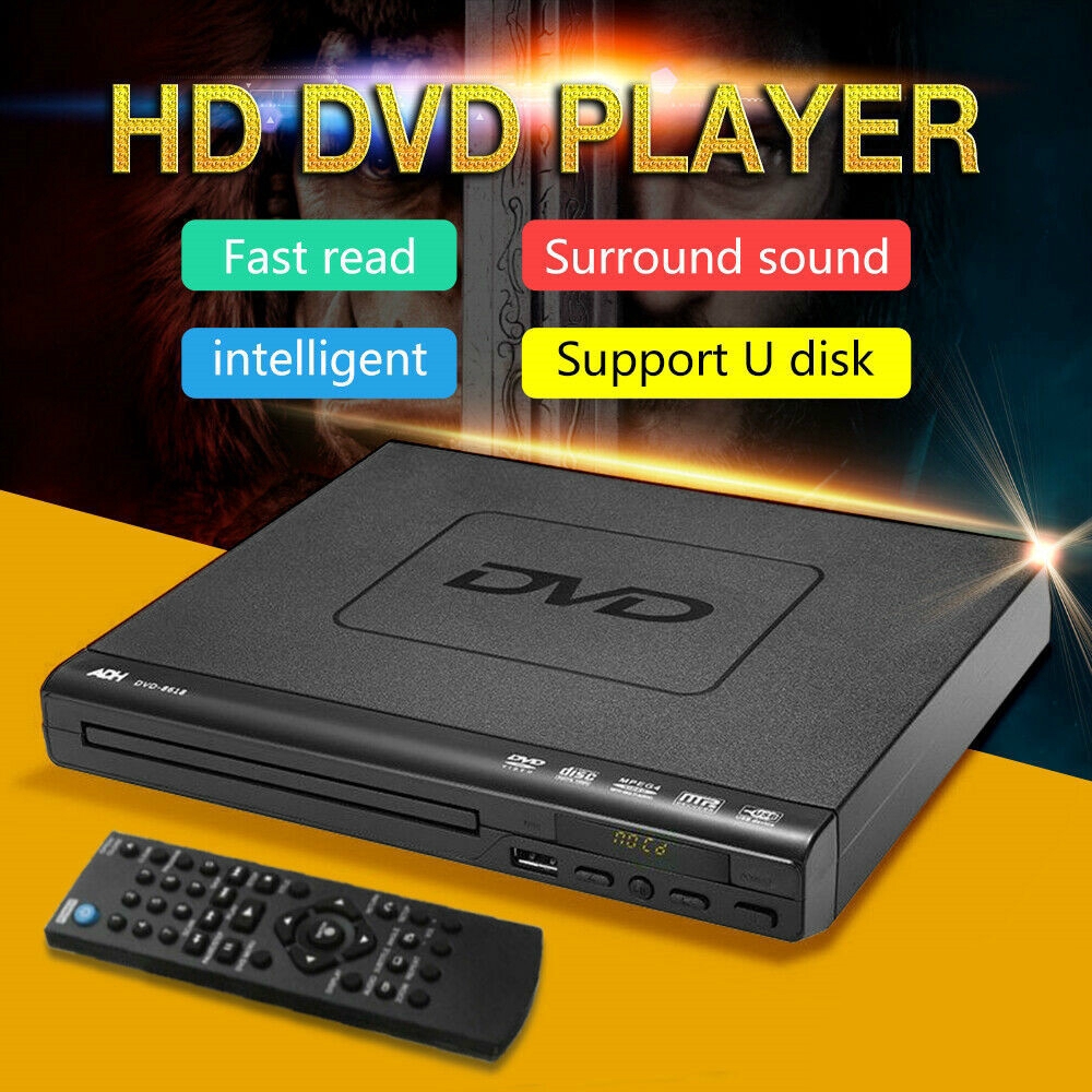 DVD Player Compact Multi Region ADH CD VCD Music Disc Upscaling USB ...