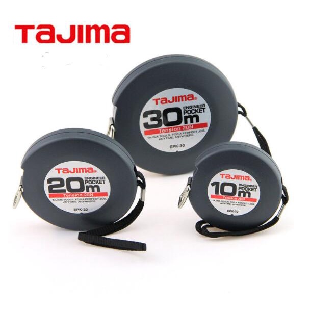TAJIMA high precision portable long steel tape measure 10M 20M 30M tape ...