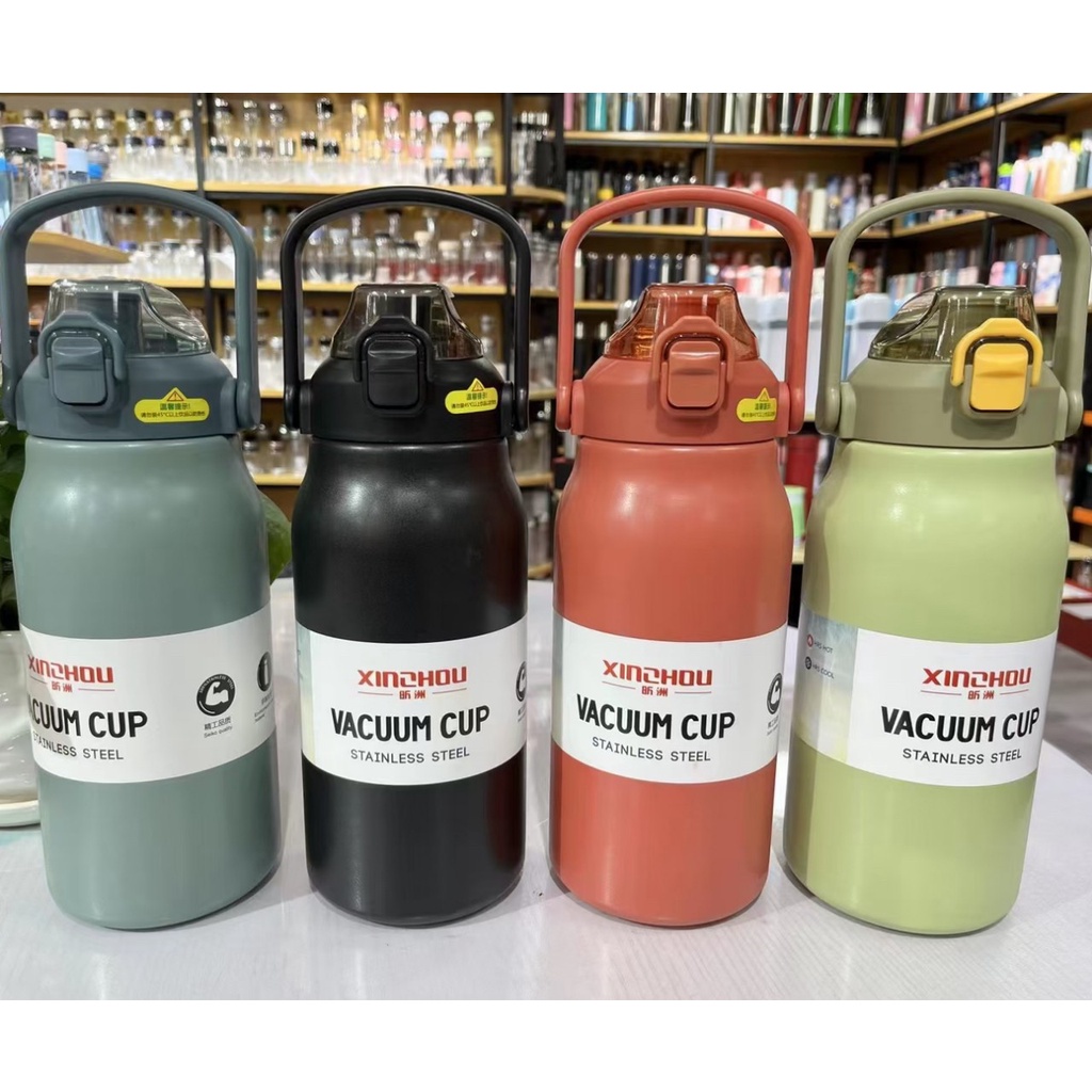 กระติกน้ำ ขวดน้ำ1.0L 1.2L 1.5L แท้งค์เก็บอุณหภูมิ สแตนเลส316กระติกน้ำเก็บความร้อน ขวดน้ำเดินทาง ...