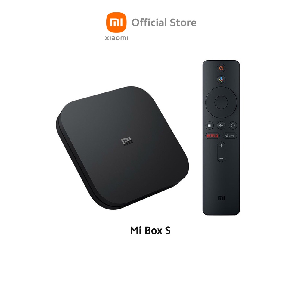 Xiaomi Mi Box S 4K Ultra HD (Global Version) กล่องแอนดรอยด์ทีวี Android ...