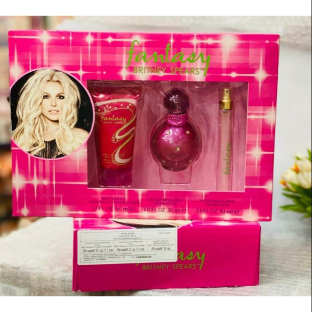 Britney Spears Fantasy Perfume Gift Set for Women 3 pieces - joyly ...