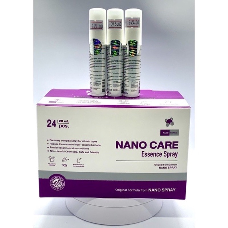 Nano Spray( ล็อตใหม่) 20 ml Care Essence Exp.2222024 ฉีด พ่น ใส่แผล แผล ...