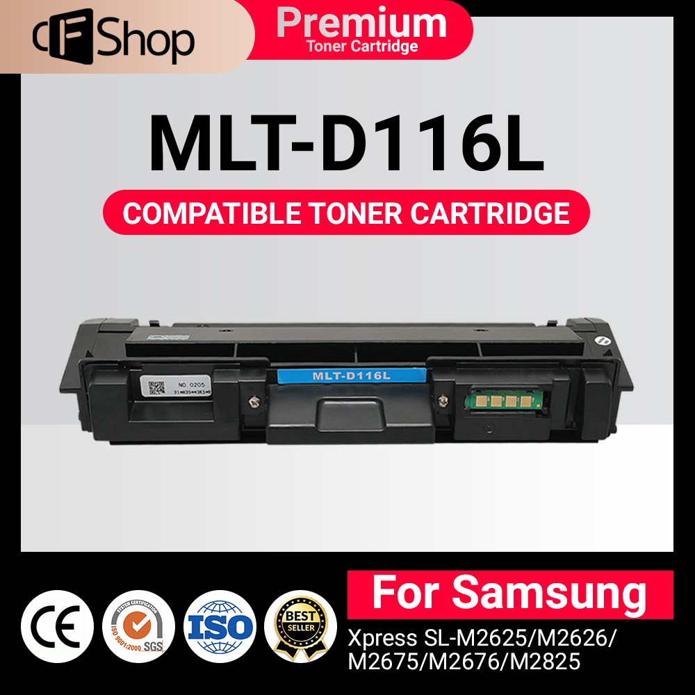 CFSUPPY หมึกเทียบเท่า MLT-D116 L/D116L/116L/D116/MLTD116L/116 For ...