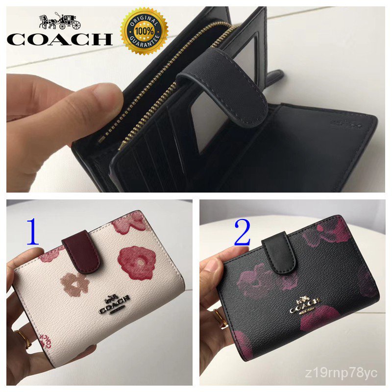 Coach boys short clip coach C pattern boys short wallet COACH 74736 ...