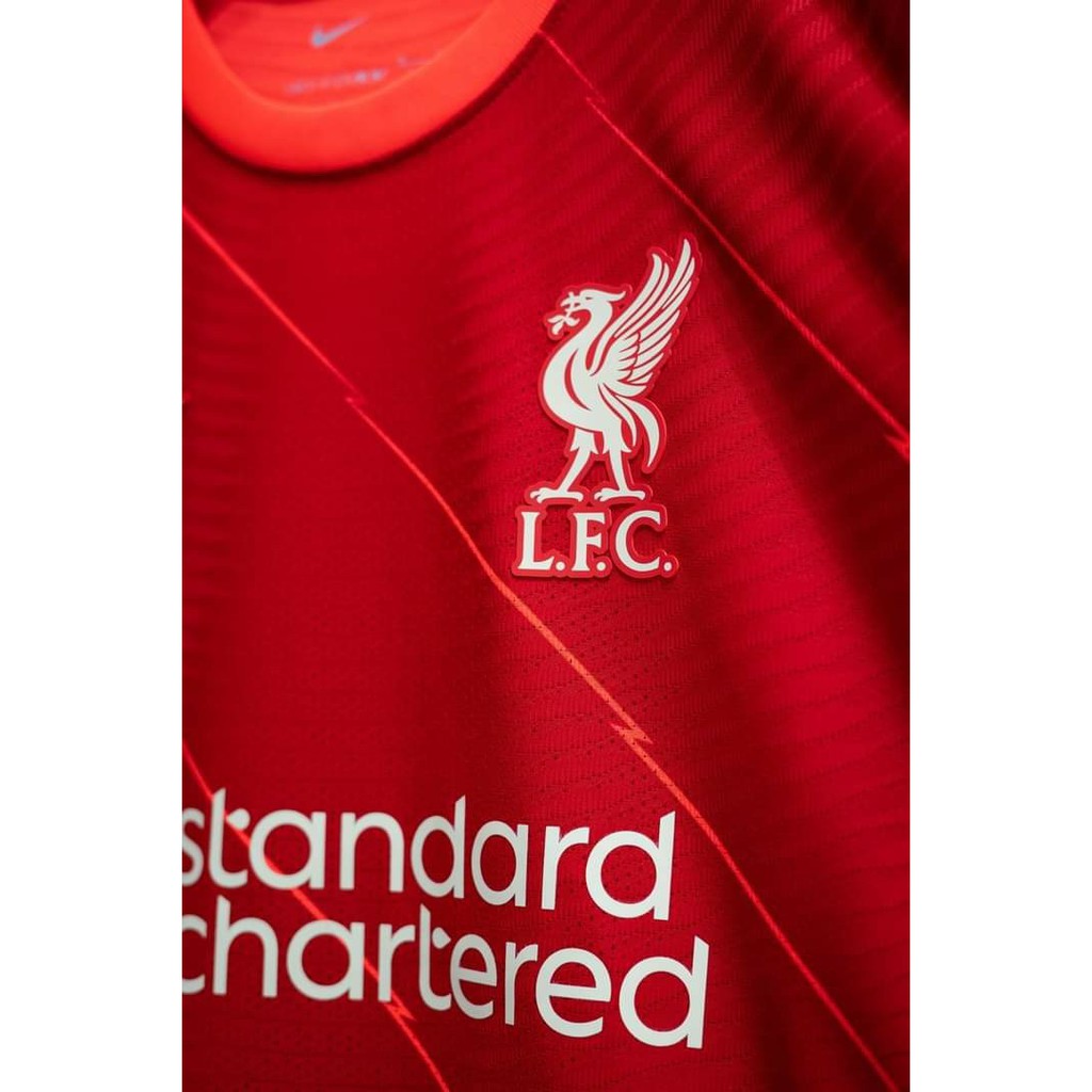 New เสื้อบอลสโมสรลิเวอร์พูล แดง Liverpool Home เกรดเพเยอร์ 202122 - ps ...