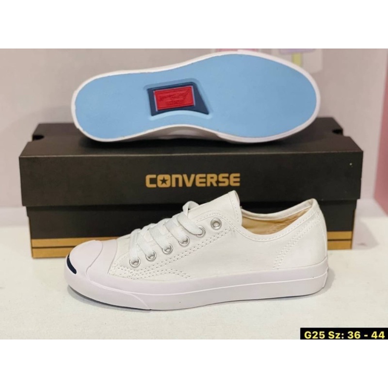 Converse jack percell สีขาวพร้อมกล่อง( made in indo) - marinok - ThaiPick