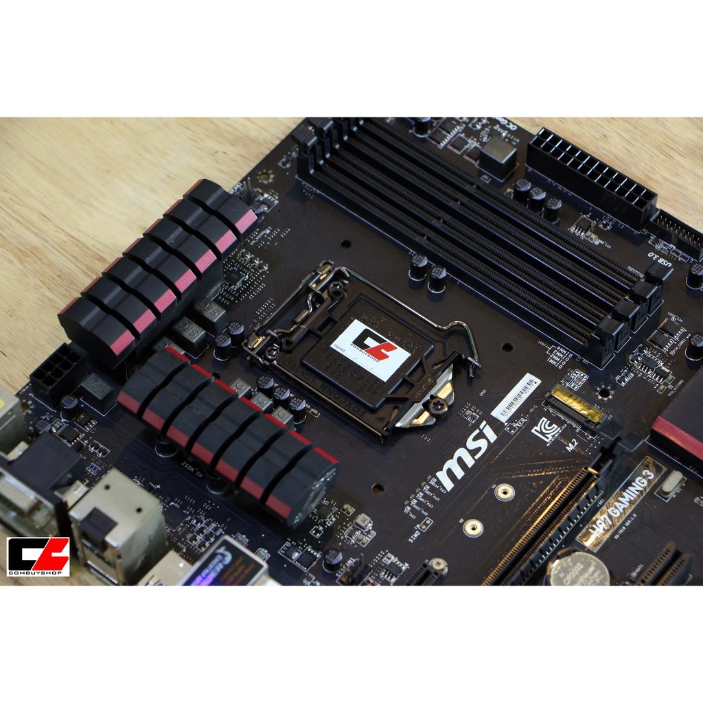 MB MSI H97 GAMING 3 LGA1150 ไม่มีกล่อง เมนบอร์ดสำหรับเกมเมอร์ มีตัวเมน ...