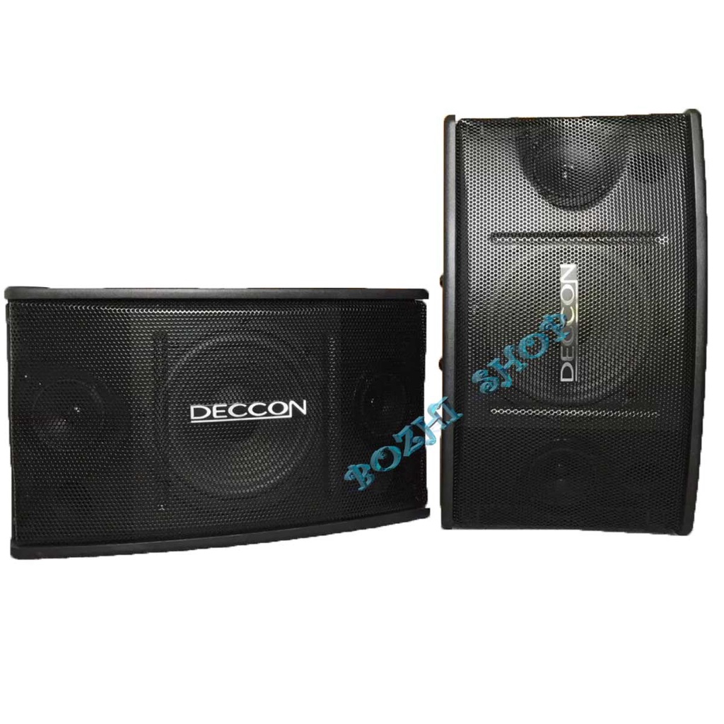 DECCON KTV-10 ตู้ลำโพงคาราโอเกะ 10นิ้ว กำลังขับ 600 วัตต์ 8 โอห์ม ลำโพง ...