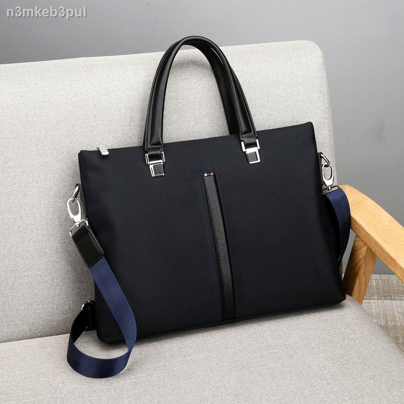 กระเป๋าแล็ปท็อป ♧Paul Tote Bag Men s Briefcase Casual Oxford Cloth ...