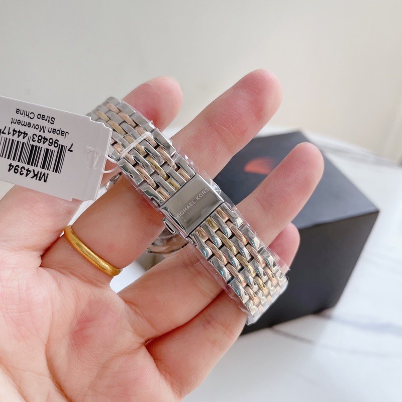 ผ่อน0%~แท้100%???? นาฬิกาข้อมือ สีเงิน/ rose 2กษัตริย์ Michael Kors ...