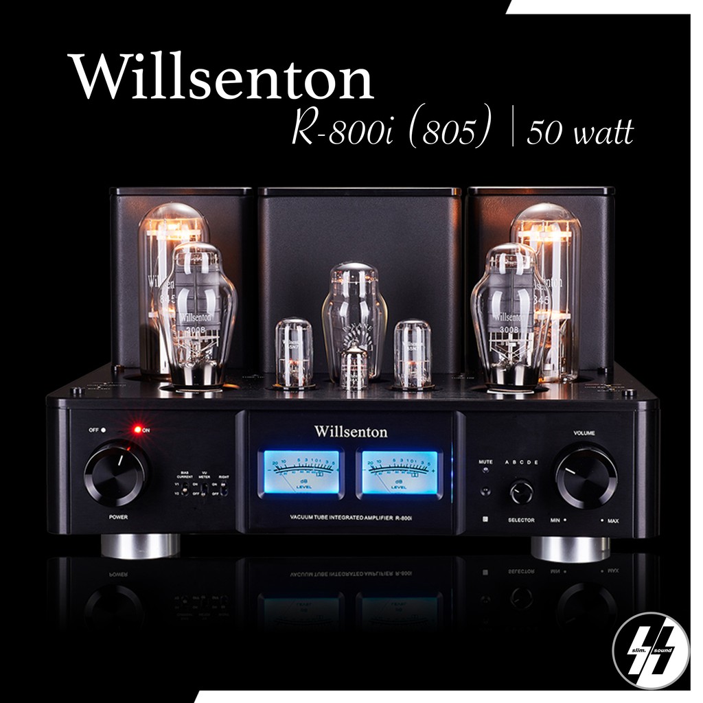 แอมป์หลอด | Bellink Audio - A8 (Single-Ended Class A) | 2A3C - 8 Watts ...