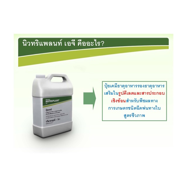 ถูกและแท้กว่านี้ไม่มีอีกแล้วAmway Nutriplant AG แอมเวย์ นิวทริแพลนท์ เอ ...