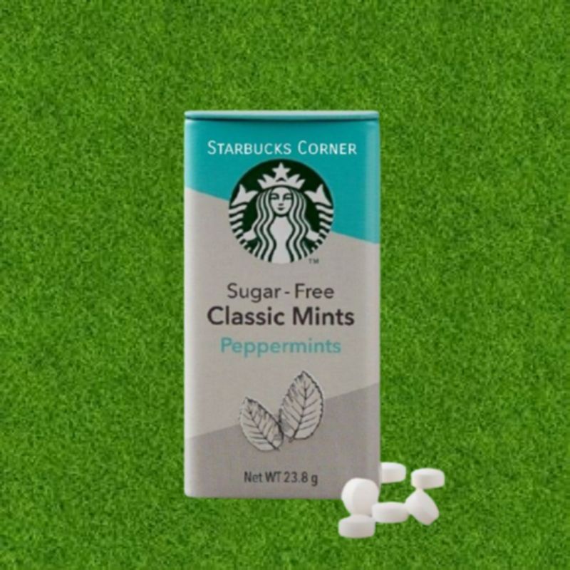 Starbucks ลูกอม Sugar-Free Classic Mints Peppermints - johnnystb - ThaiPick