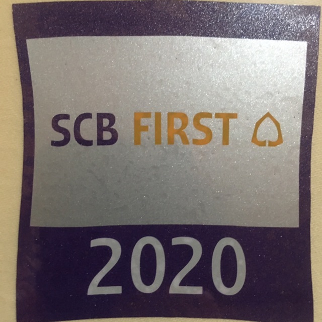 สติกเกอร์ จอดรถ SCB first ปี 2020 | Shopee Thailand