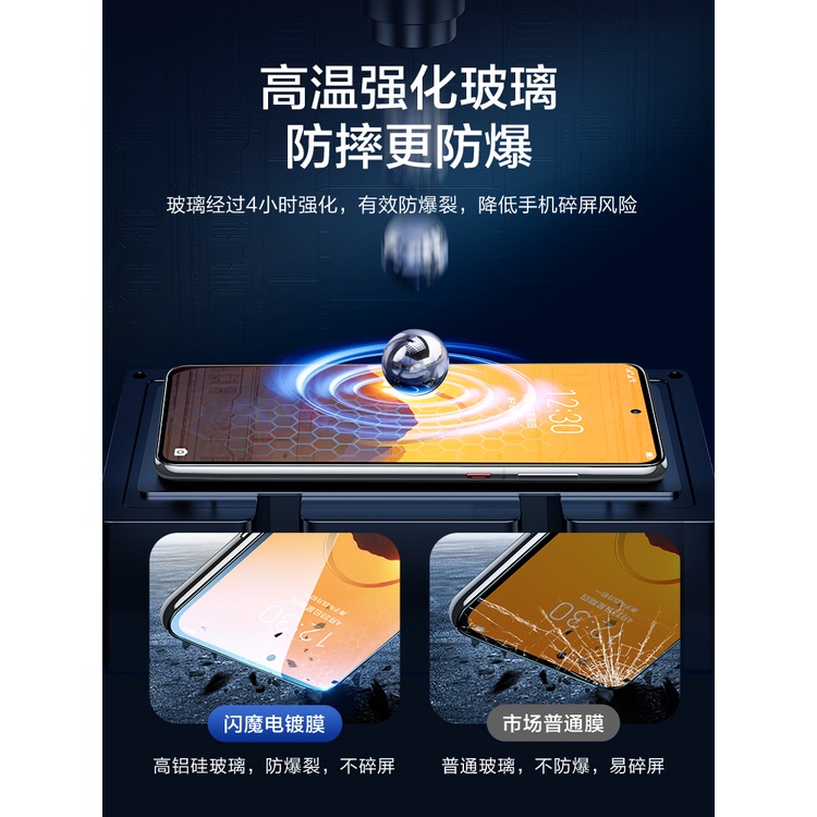 Smartdevil ฟิล์มกระจกนิรภัย HD ป้องกันรอยนิ้วมือ กันระเบิด สําหรับ Huawei Mate50 - smartdevil ...