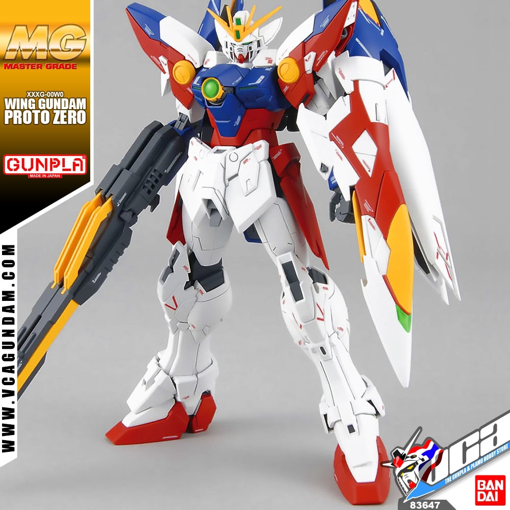 BANDAI GUNPLA MASTER GRADE MG 1/100 WING GUNDAM PROTO ZERO โมเดล กัน ...
