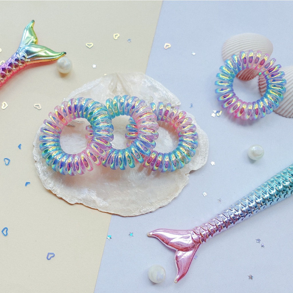 Ponytail Hairring Normal Mermaid ยางรัดผมเรซิ่น คุณภาพดีจากโพนีเทลล์ ...