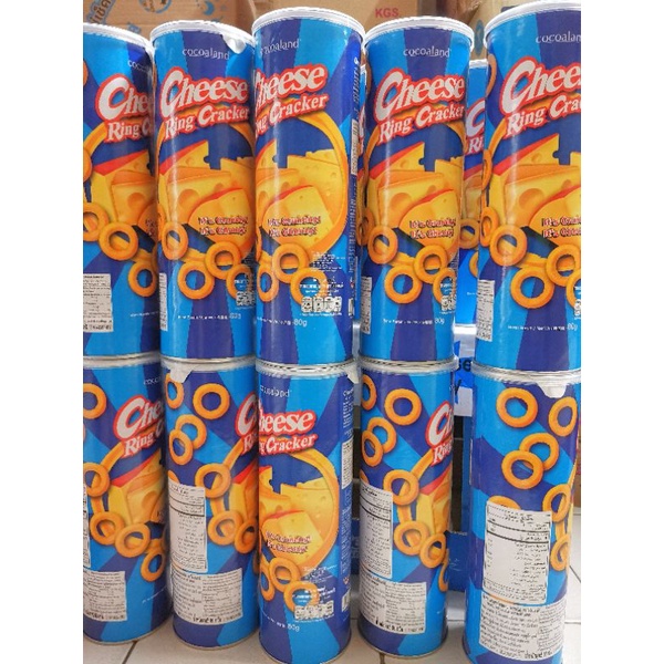 ถูกสุด️Cheese Ring Cracker ชีสริง แครกเกอร์ Cheese Ball Cracker ชีสบอล ...