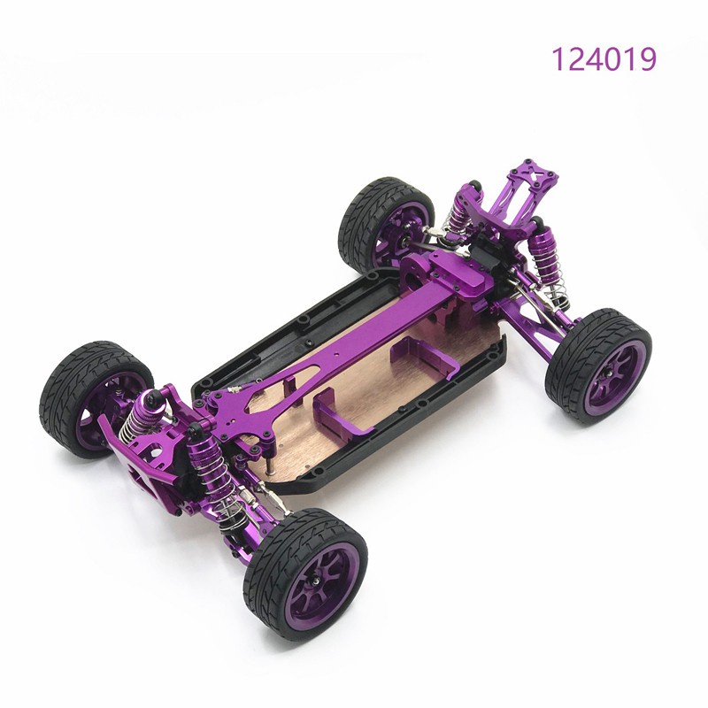 Metal Tail Fixed Parts Tail Wing Fittings Set for Wltoys 124019 124018 ...