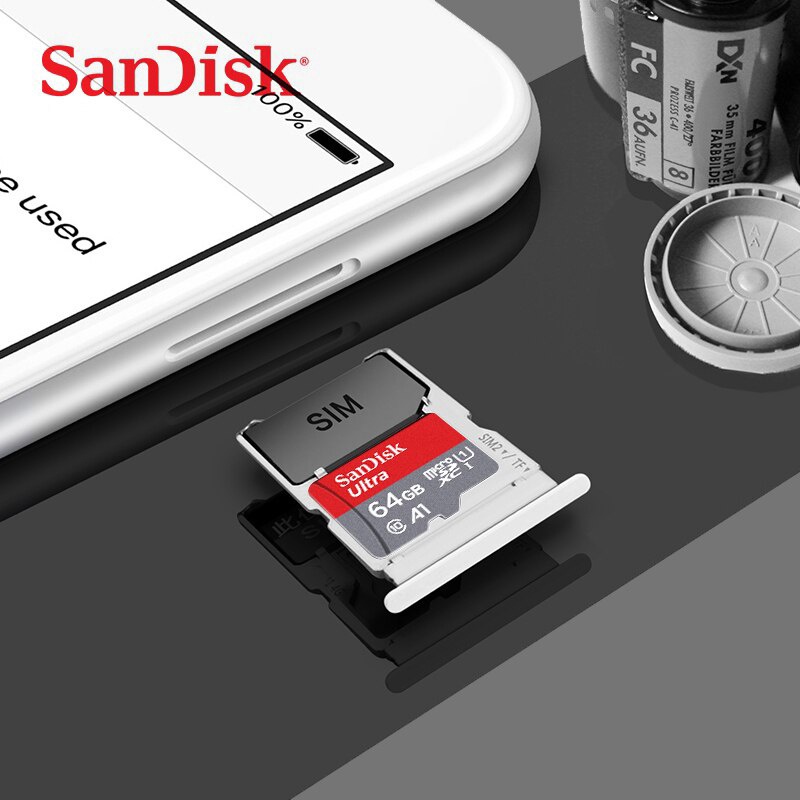 Sandisk ของแท้ 100 การ์ดหน่วยความจํา micro sd Class10 TF card16gb 32gb ...