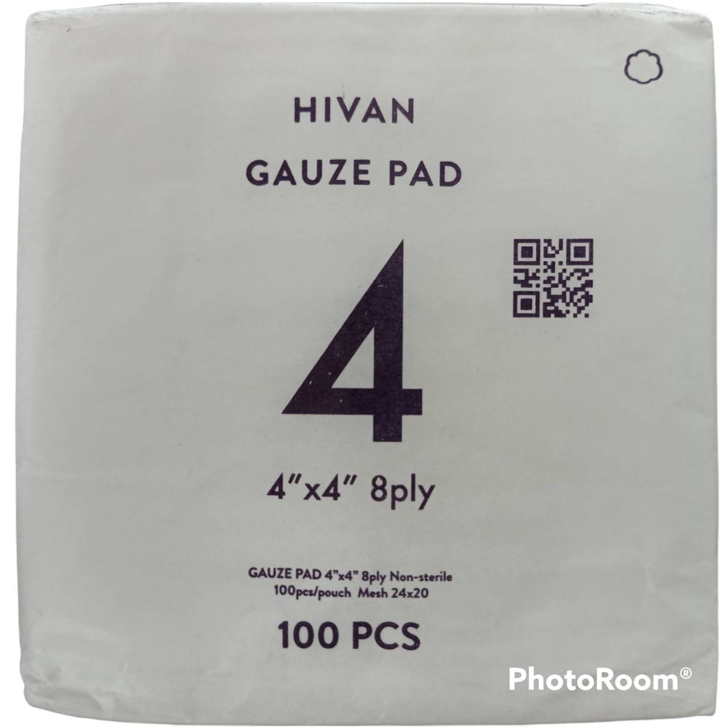 ็Hivan gauze ผำ้ก๊อซพบั 8 PLY (100 ชิ้นห่อ) - suriyawang - ThaiPick