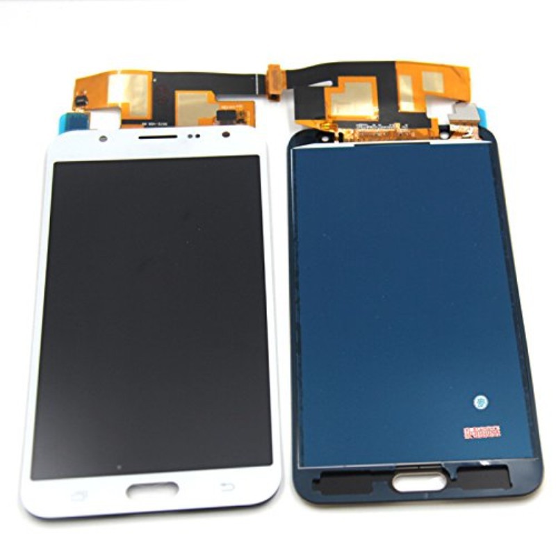 แอ็ปเปิ้ลจอสัมผัส LCD Digitizer สำหรับ Samsung Galaxy J7 2015 J700 SM ...