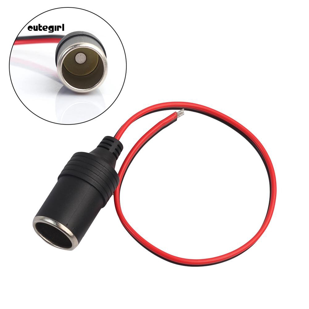 Cute_car Charger Cable Female Socket Plug Adapter - cutegirlstore.th ...