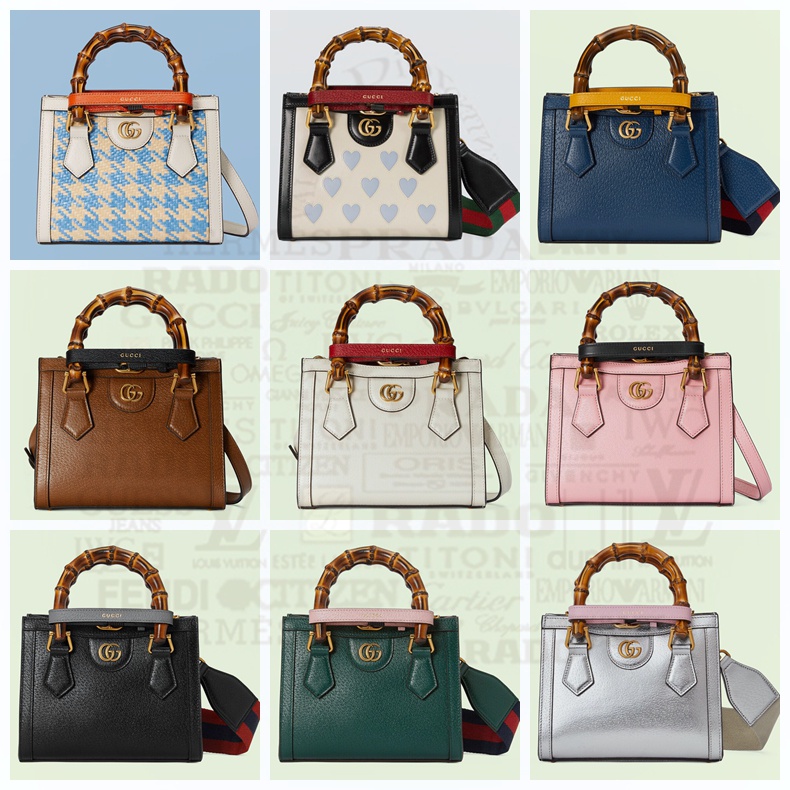 Gucci Diana Bamboo Mini Tote Bag | Shopee Thailand