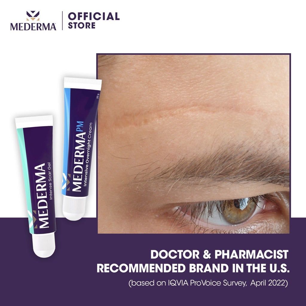 Mederma มีเดอม่า เซ็ตผลิตภัณฑ์ลดเลือนร่องรอยแผลเป็นและรอยแตกลาย ...