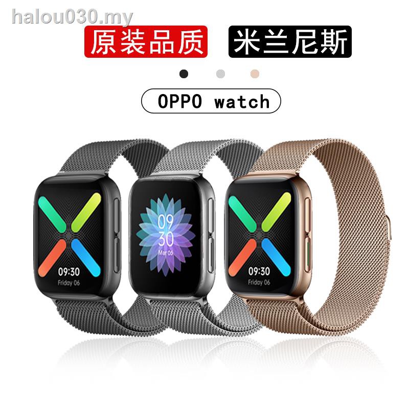 ready stock Straps & Clasps ♠Spot oppo watch strap smart metal ...