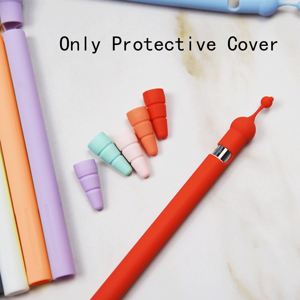 Pencil Protector Accessories Anti-scroll Cute Soft Tablet Stylus ...