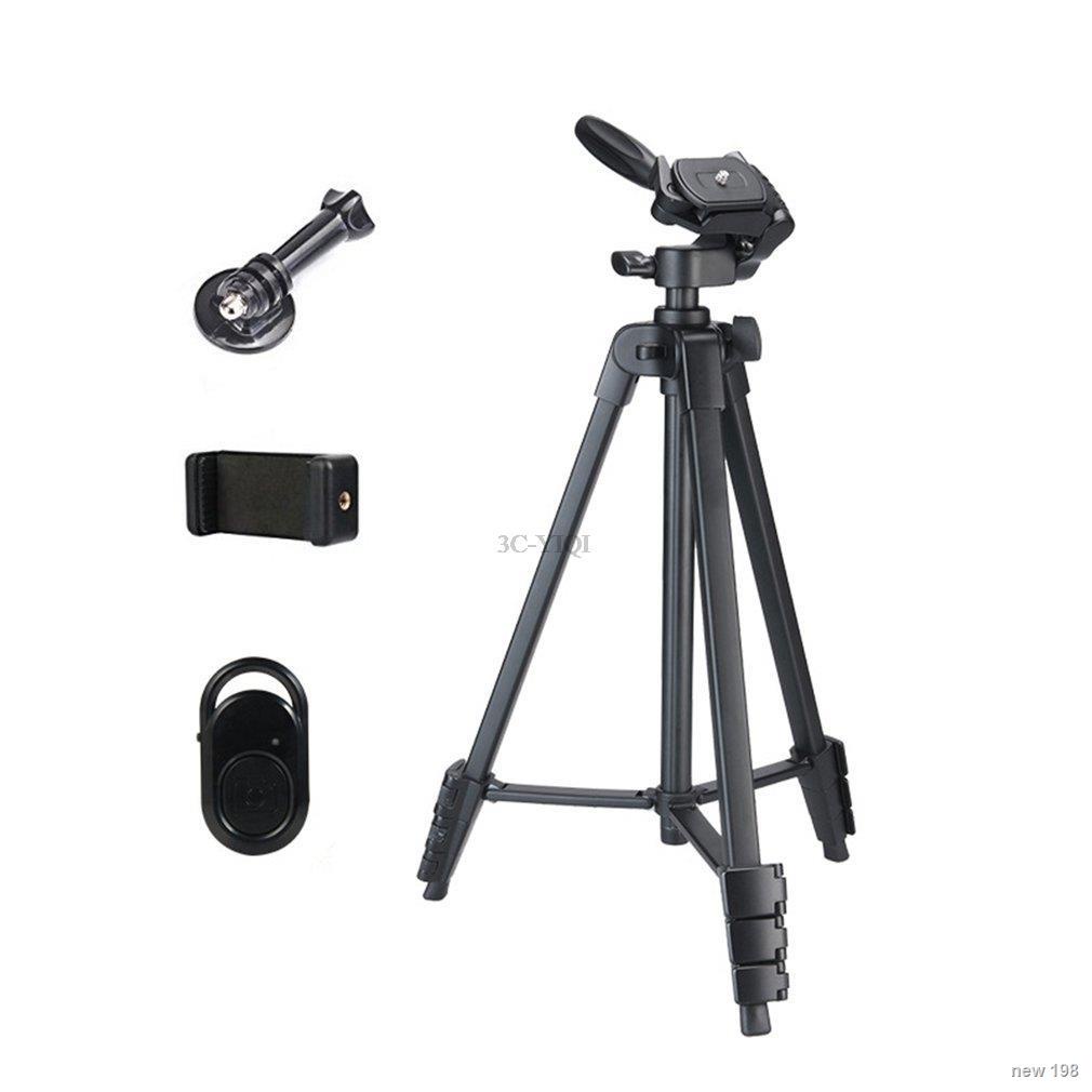 Extendable Phone Camera Tripod Stand With Wireless Selfie Ring Light ...