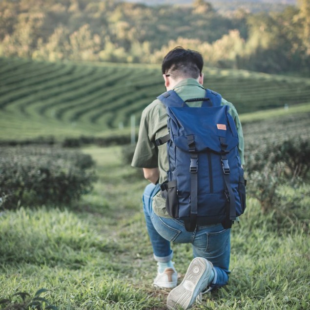 กระเป๋าเป้ สะพายหลัง BL12 ️ผ้ากันน้ำอย่างดี มีสายรัดอกสายรัดเอว กระชับและช่วยกระจายน้ำหนักได้ดี ...