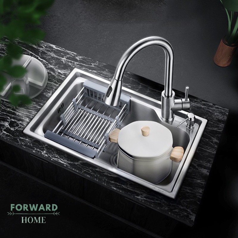 Forward ซิงค์ล้างจาน อ่างล้างจาน 1 หลุม ซิงค์ เกรด 304 ซิงค์สแตนเลส304 Kitchen Sink Stainless ...