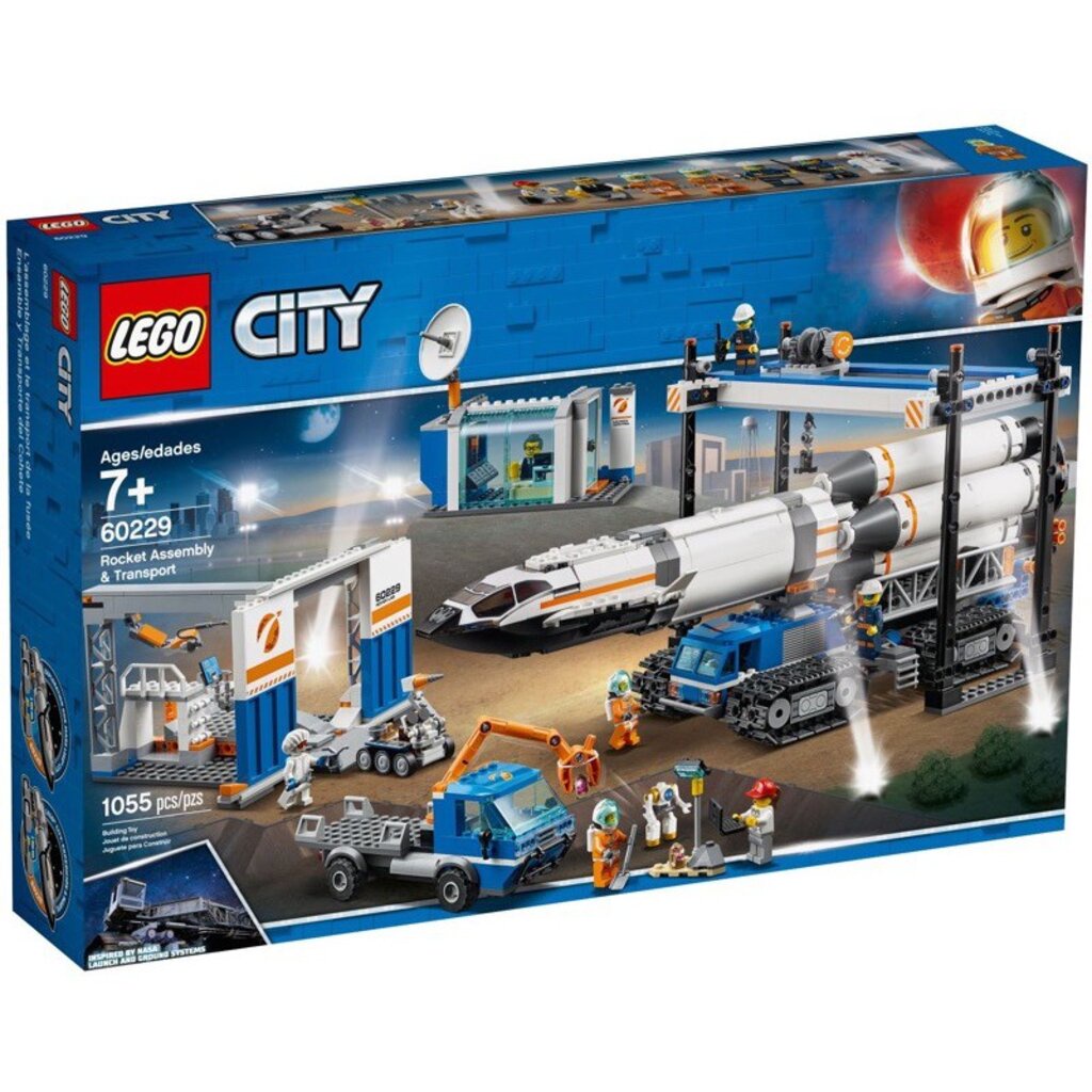 LEGO City -Rocket Assembly Transport (60229) - brick_hub - ThaiPick