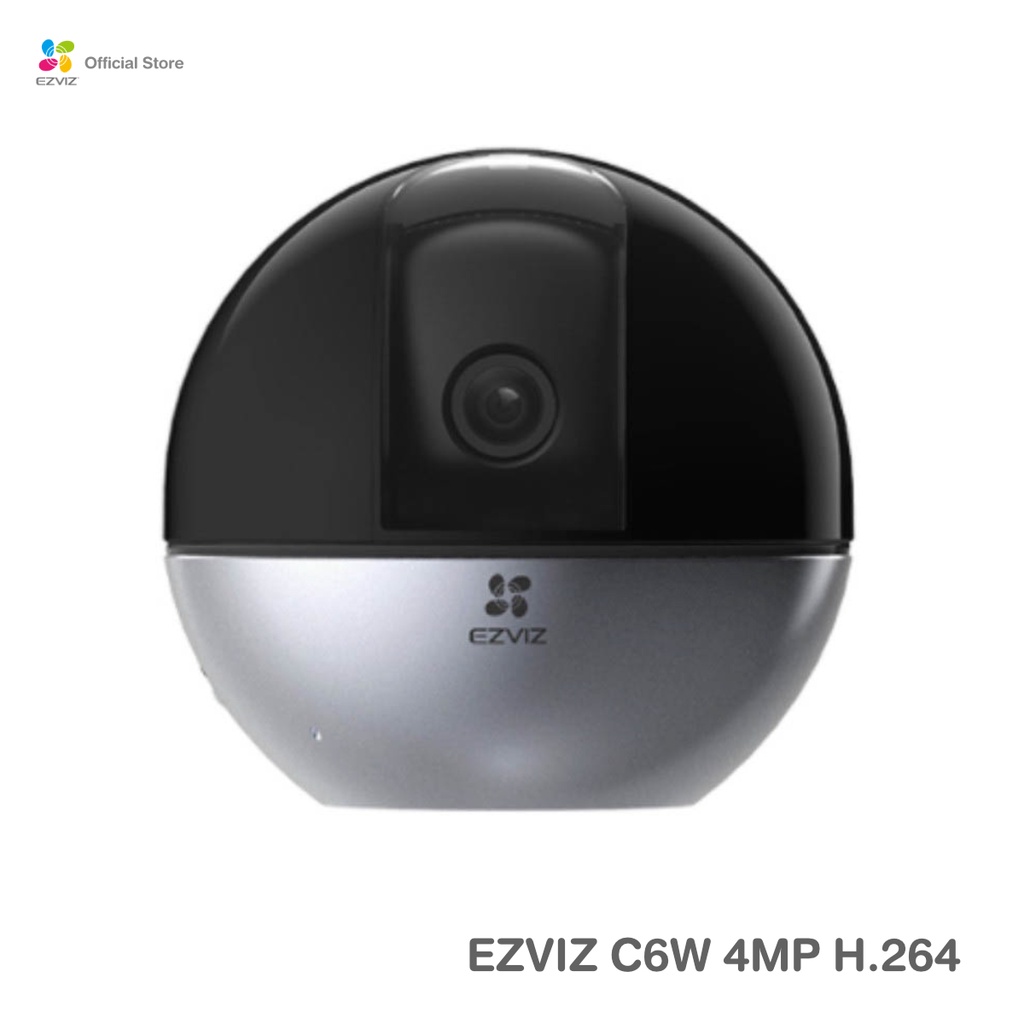Ezviz (4MP) รุ่น C6W 4MP 4 mm H.265 กล้องวงจรปิดภายใน (EZV-C6W-A0-3H4WF ...