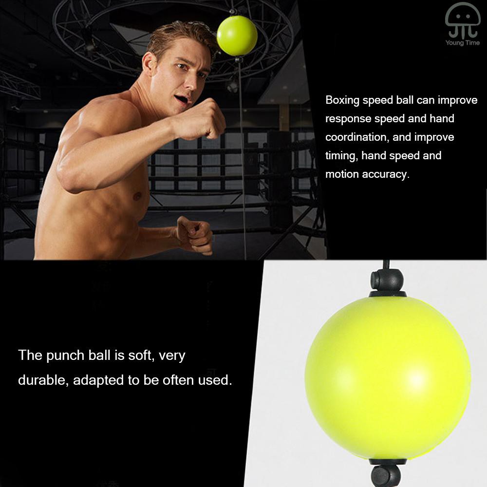 【In stock】Boxing Quick Puncher Reflex Ball Boxing Speed Ball Fitness ...