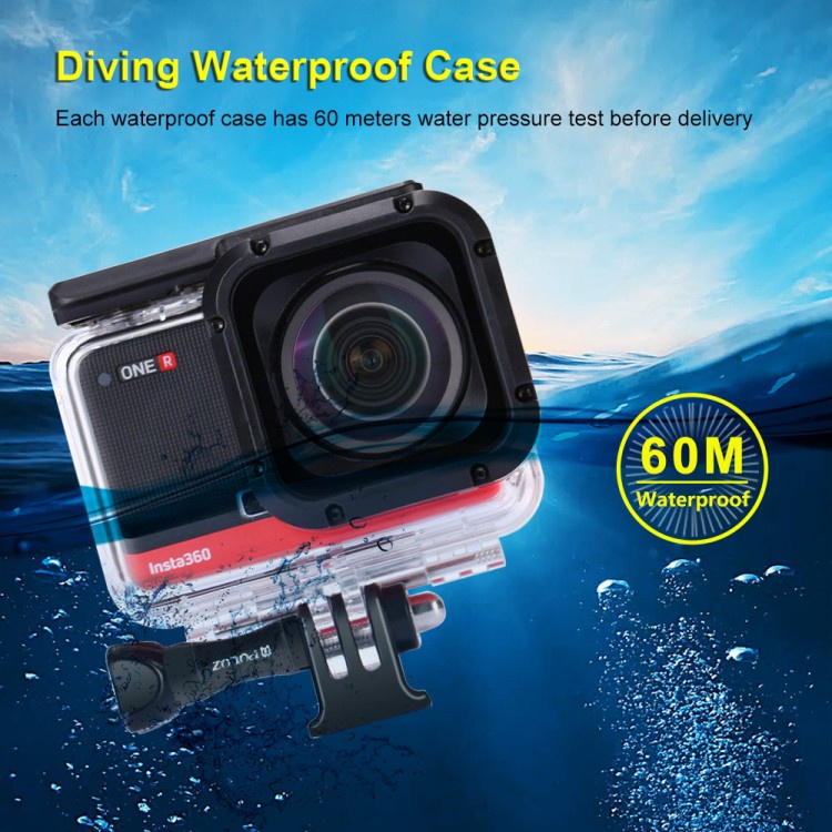 PULUZ 60m Underwater Depth Diving Case Waterproof Camera Housing for ...