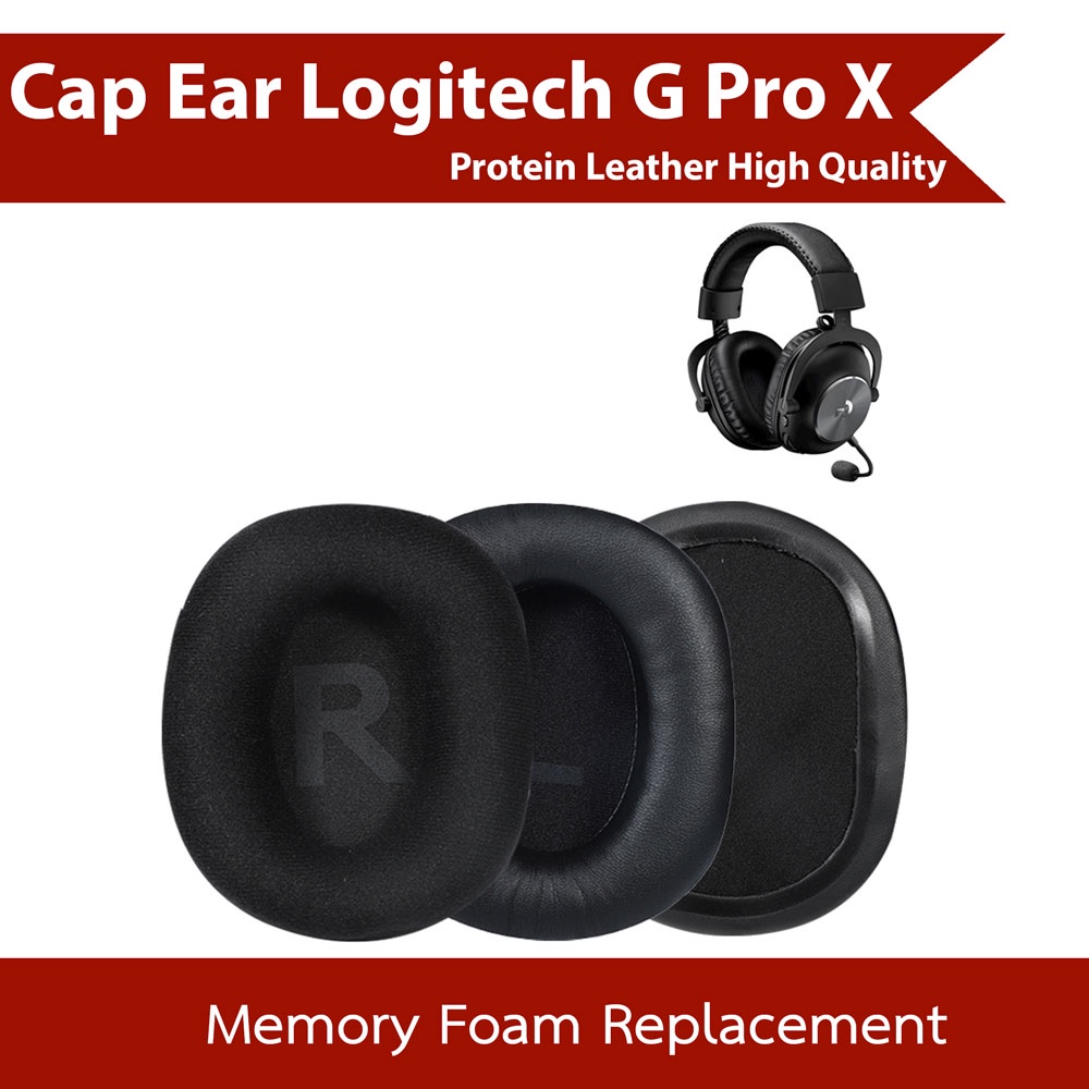 Cup Ear ฟองน้ำหูฟัง Logitech G Pro X ตรงรุ่น | Shopee Thailand