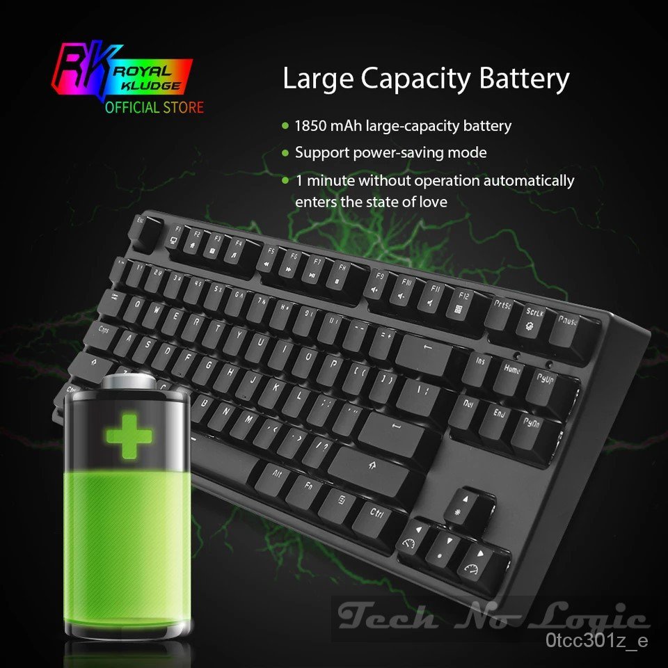 3yxX [KL Ready Stock] Royal Kludge RK987 Real Mechanical Keyboard ...