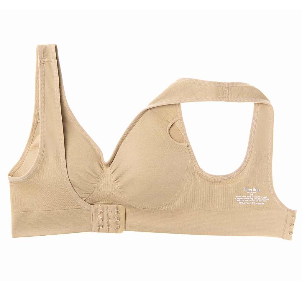 Cherilon Comfort Bra เสื้อใน เชอรีล่อน ไร้โครง เก็บเนื้อส่วนเกินด้านข้าง กระชับอกให้อวบอิ่ม ใส่ ...