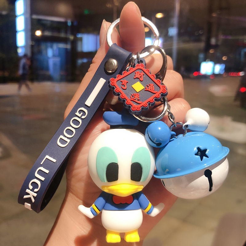 Cute Stitch Keychain Cartoon Doll Key Pendant Ornaments Car Bag ...