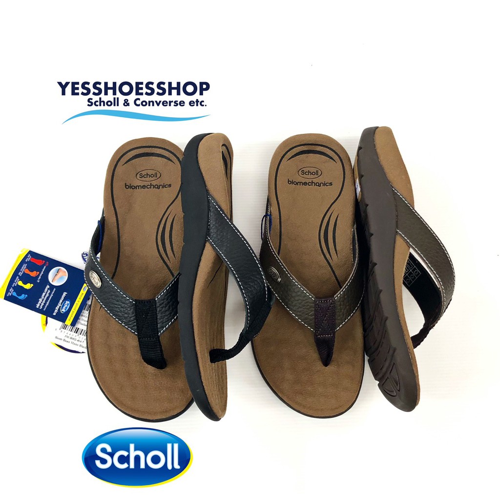 รองเท้า Scholl Biomechanics รุ่น Bean Mens(B376) รองเท้าสุขภาพ ...