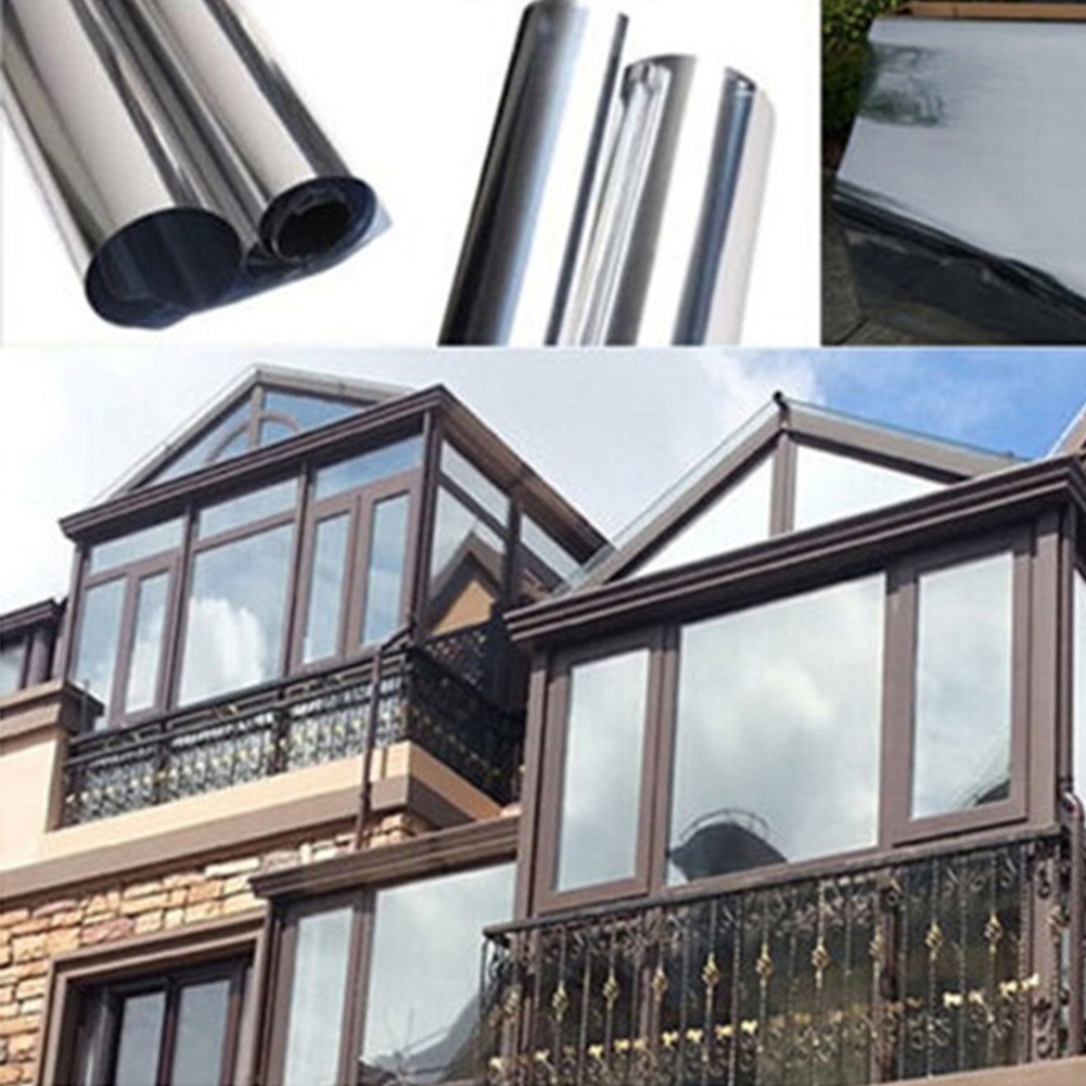 1M50cm2M50CM Window Film One Way Mirror Insulation Stickers Solar ...