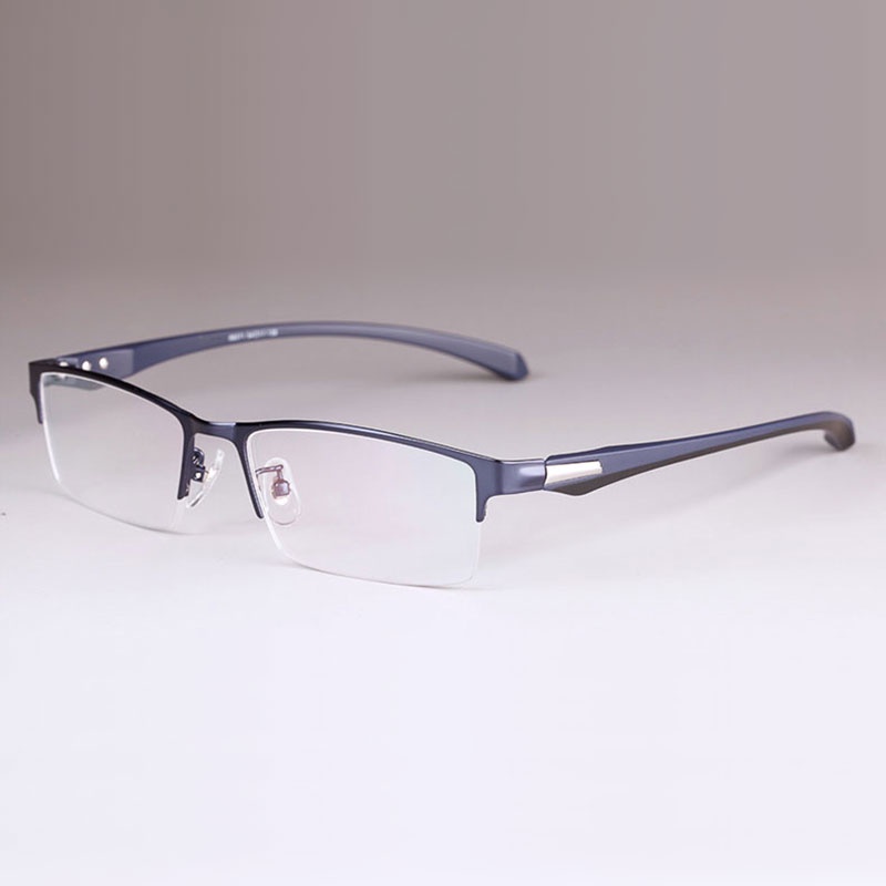 Men Alloy Eyeglasses Frame for Men Eyewear Flexible Temples Legs IP ...
